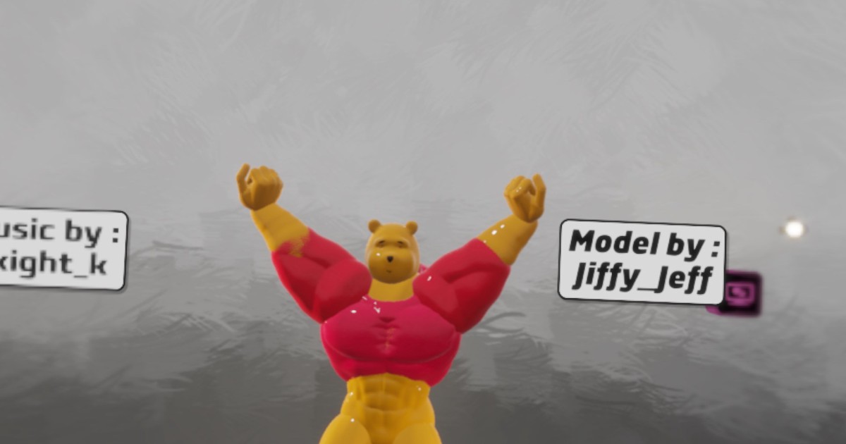 Buff Winnieh the Pooh hits the jig | Indreams - Dreams™ companion website