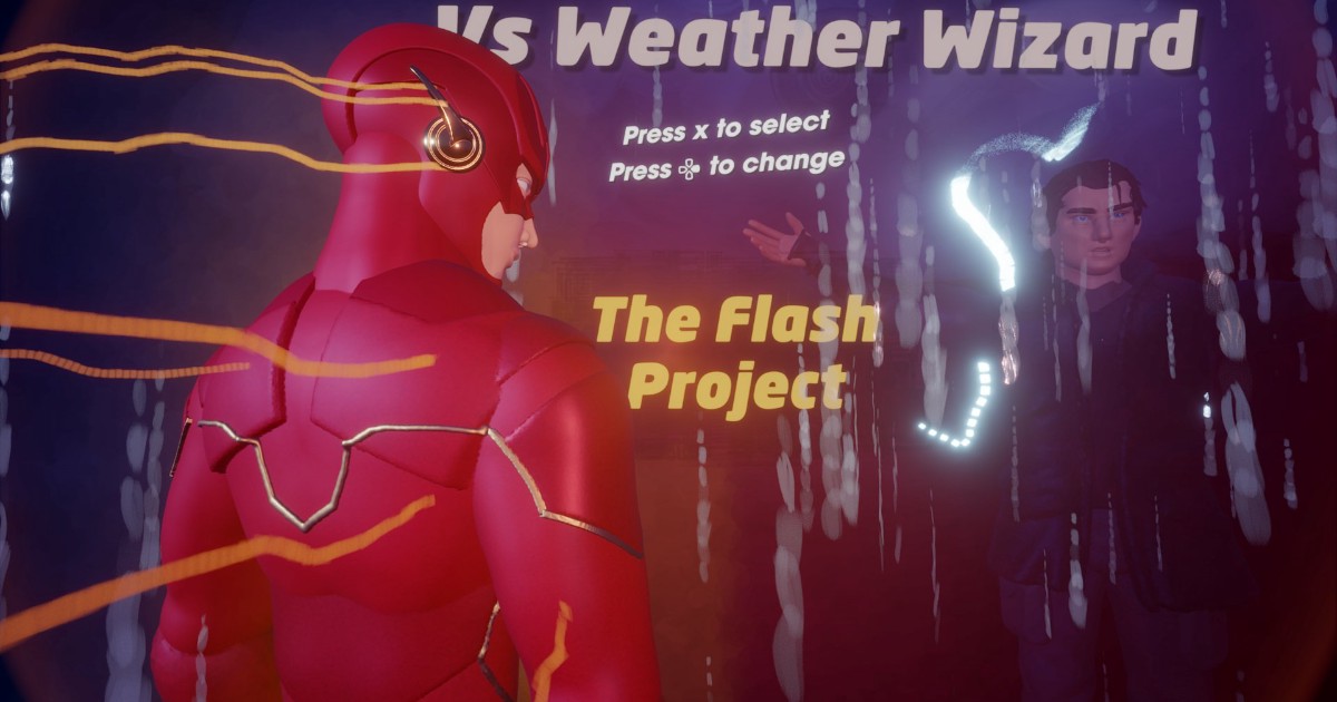 A photo of The Flash Project title screenv2 | Indreams - Dreams ...