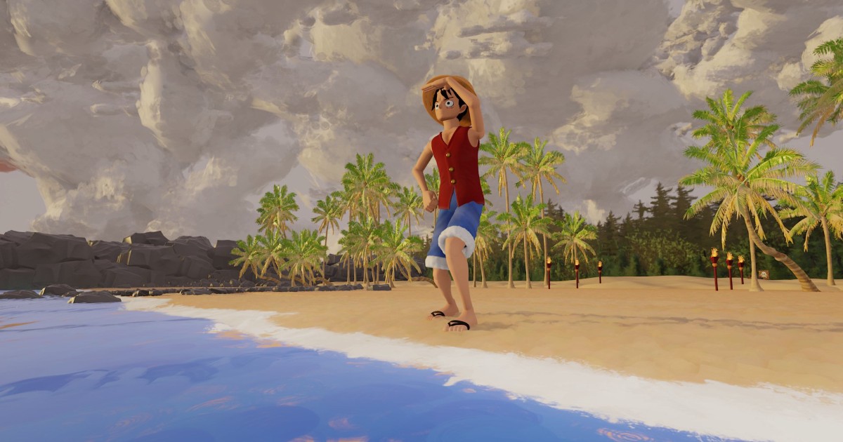 Luffy at the Beach /one piece | Indreams - Dreams™ companion website