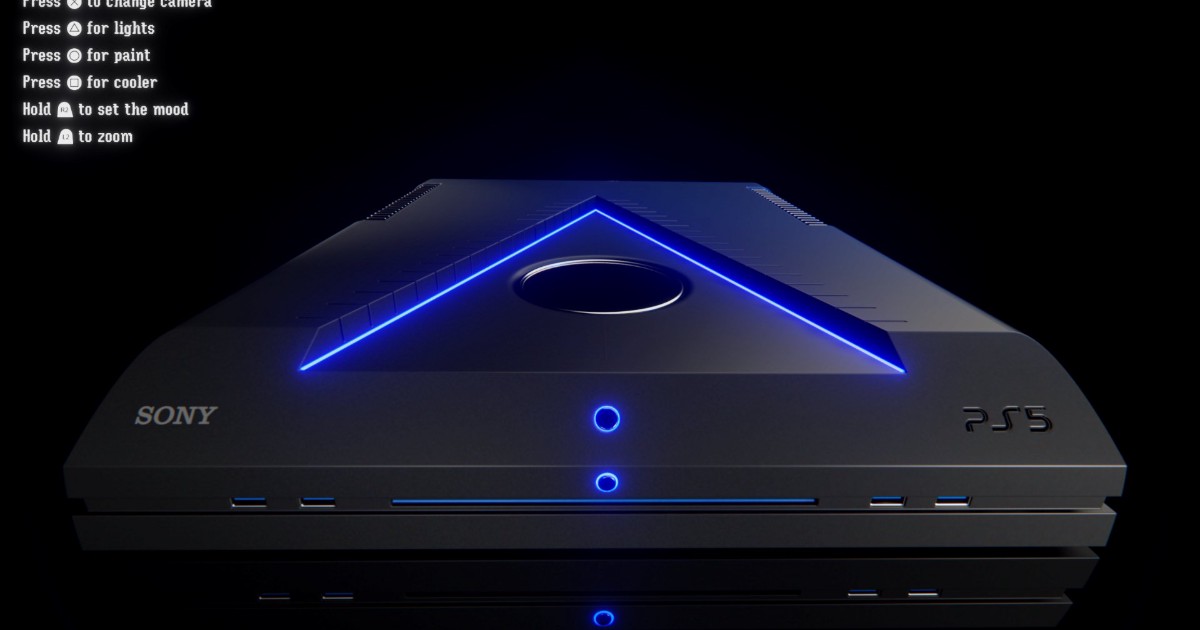 PS5 Console Concept | Indreams - Dreams™ companion website