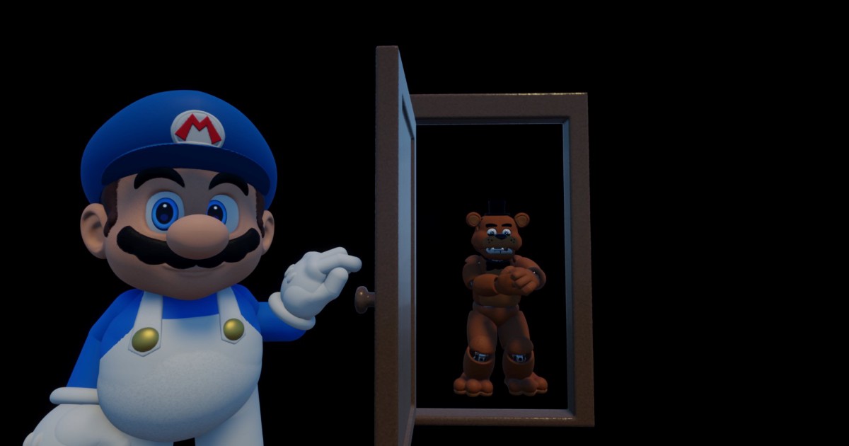 SMG4 Door Meme Template(freddy dance Mario kart star theme) | Indreams ...
