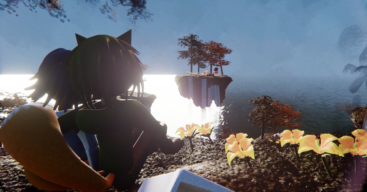 A photo of AY | @Eliscore's sky island but realistic | Indreams ...