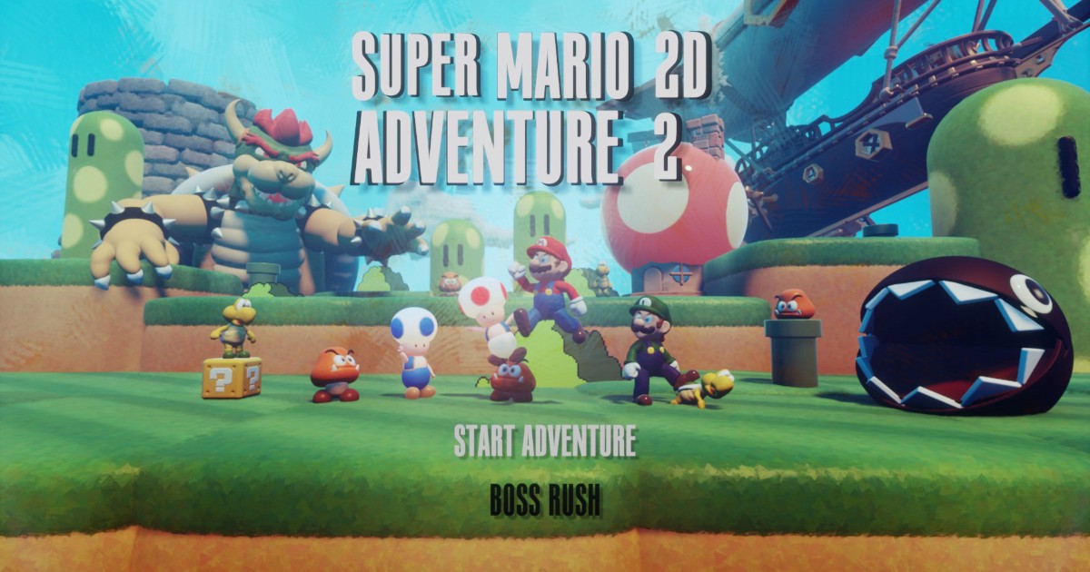 SUPER MARIO 2D ADVENTURE 2 | Indreams - Dreams™ companion website