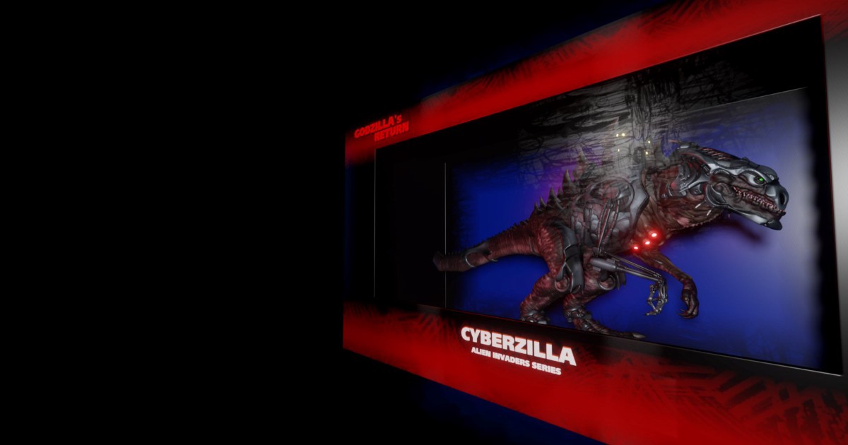 Photos of Godzilla GR ( Cyberzilla ) Beta Version | Indreams - Dreams ...