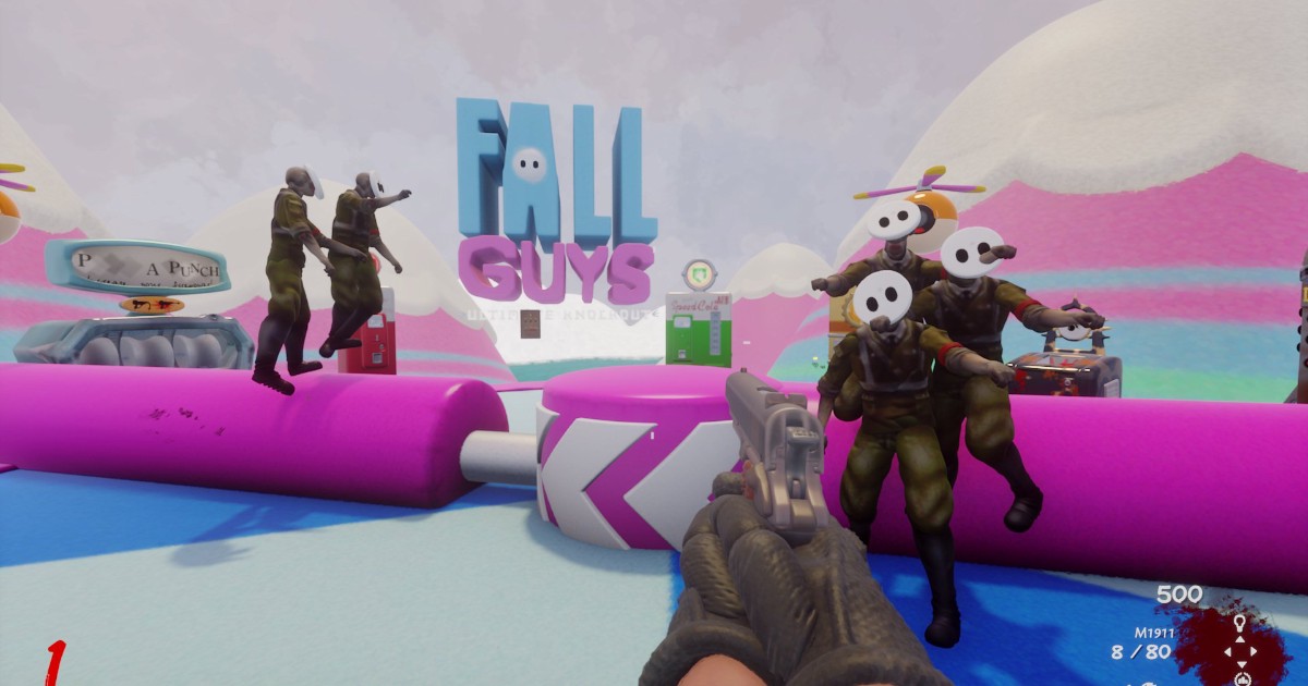 Fall Guys Cod Zombies (Challenge Map) | Indreams - Dreams™ companion ...