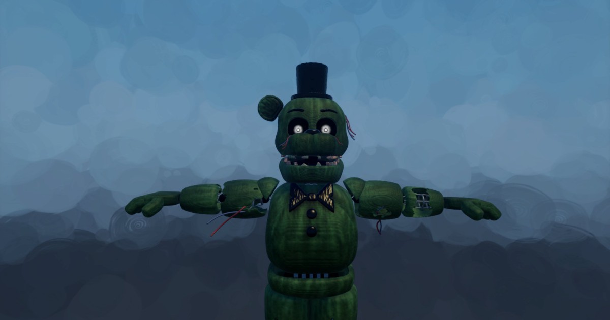 Five Nights At Freddy 3 Movie Collection Model Animation | Indreams ...