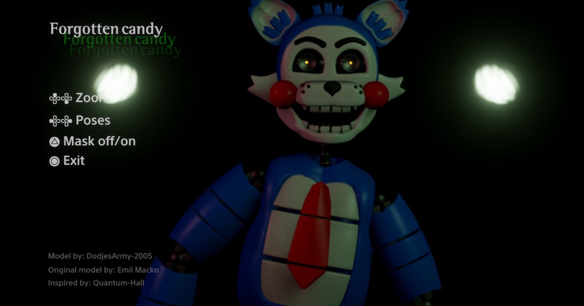 A photo of Forgotten candy showcase | Indreams - Dreams™ companion website