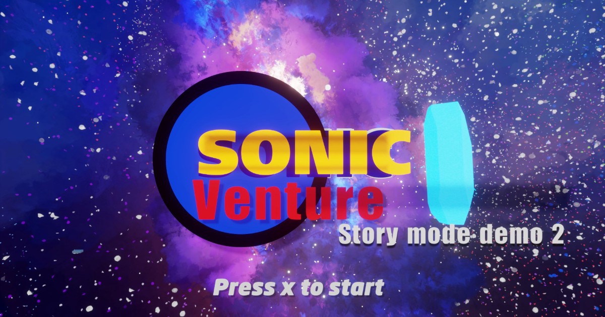 A photo of Sonic venture main menu remake | Indreams - Dreams ...
