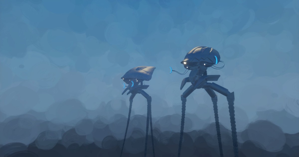 Alien fighting machine models tripod & uberpod 2005 | Indreams - Dreams ...