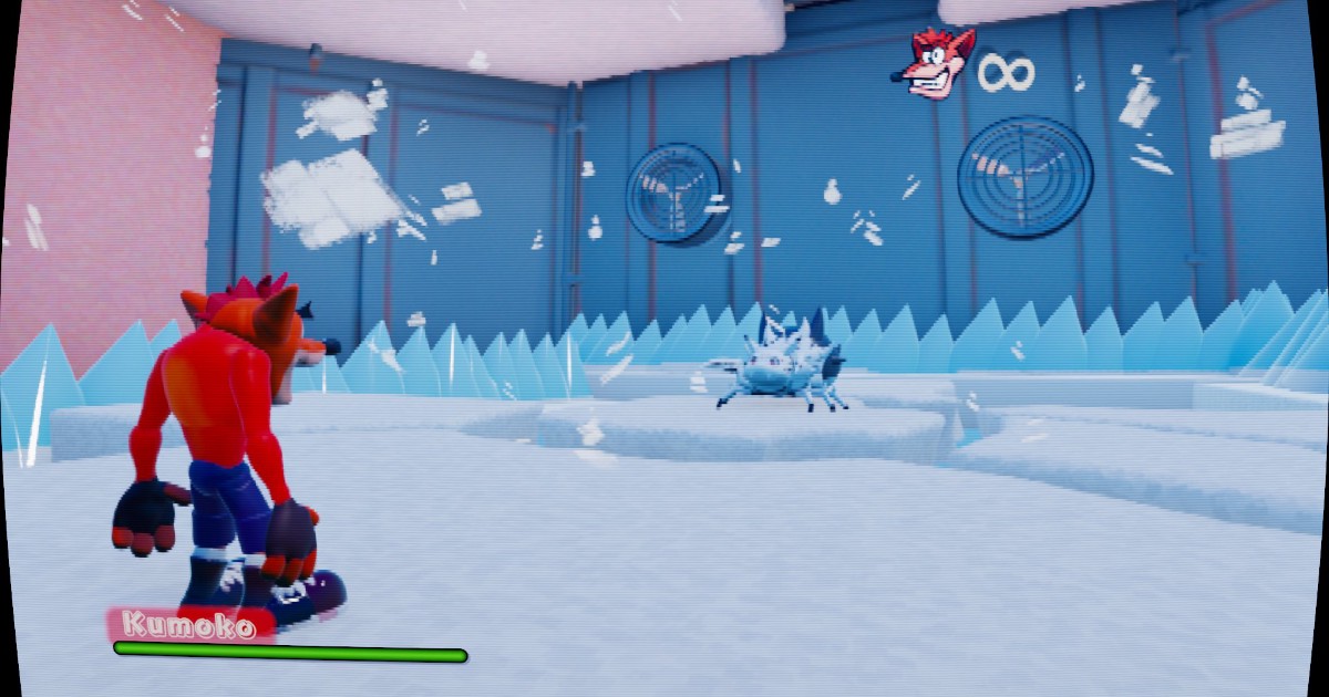 Crash vs Kumoko (Boss Fight) [PS1 edition] | Indreams - Dreams ...