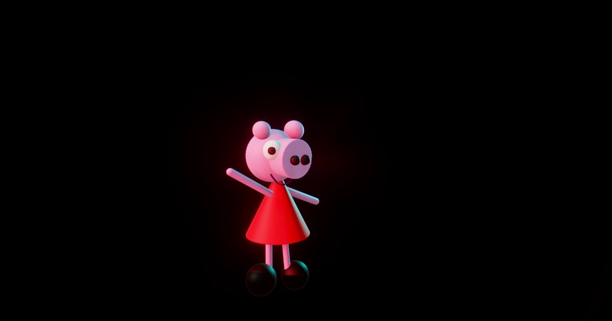 Peppa Pig CGI Rig 3D V1 (read desc for funni) | Indreams - Dreams ...
