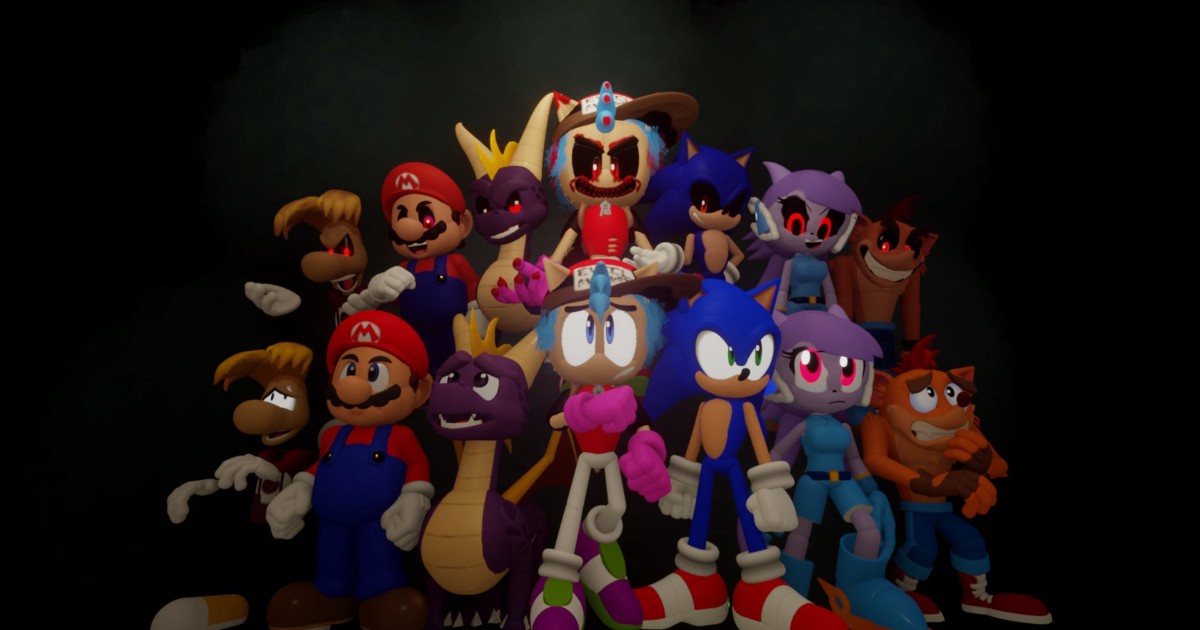 Evil The Sackboy: The EXE Nightmare REMASTERED - Title Screen ...