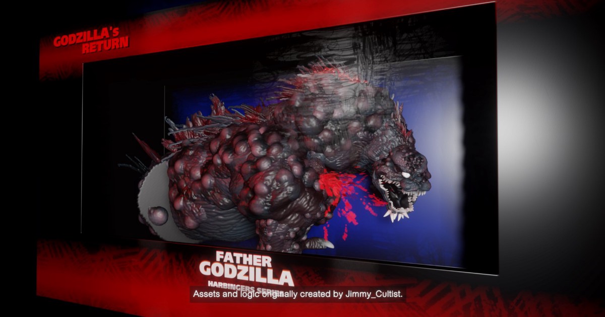 Contents of Godzilla GR (Father Godzilla) Incomplete | Indreams ...