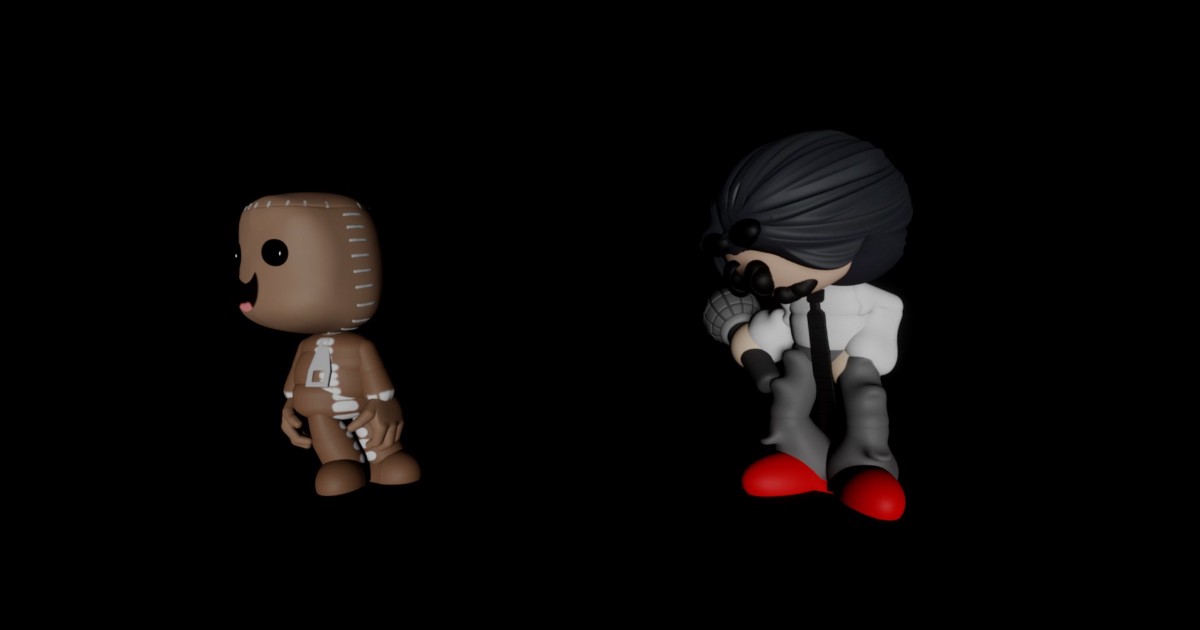 Fnf monochrome but Sackboy and jett rap it 😎 | Indreams - Dreams ...