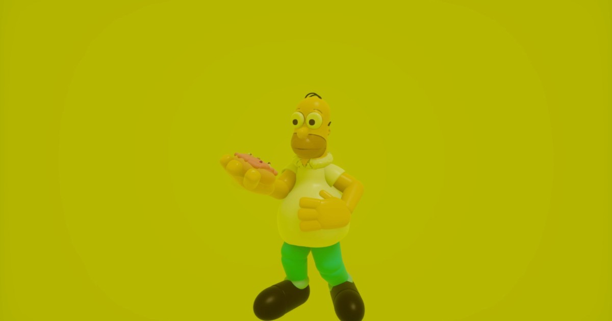 (FOX) Homer Simpson Disney Infinity Style | Indreams - Dreams ...