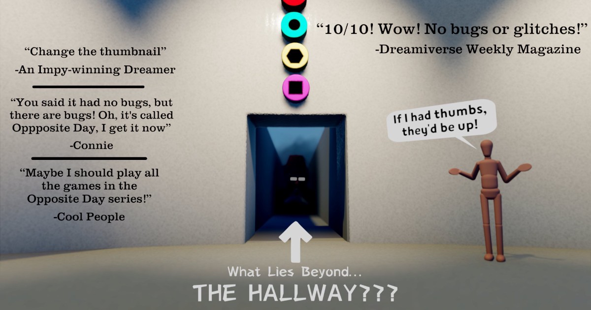 Opposite Day 2: Regular Day | Indreams - Dreams™ companion website