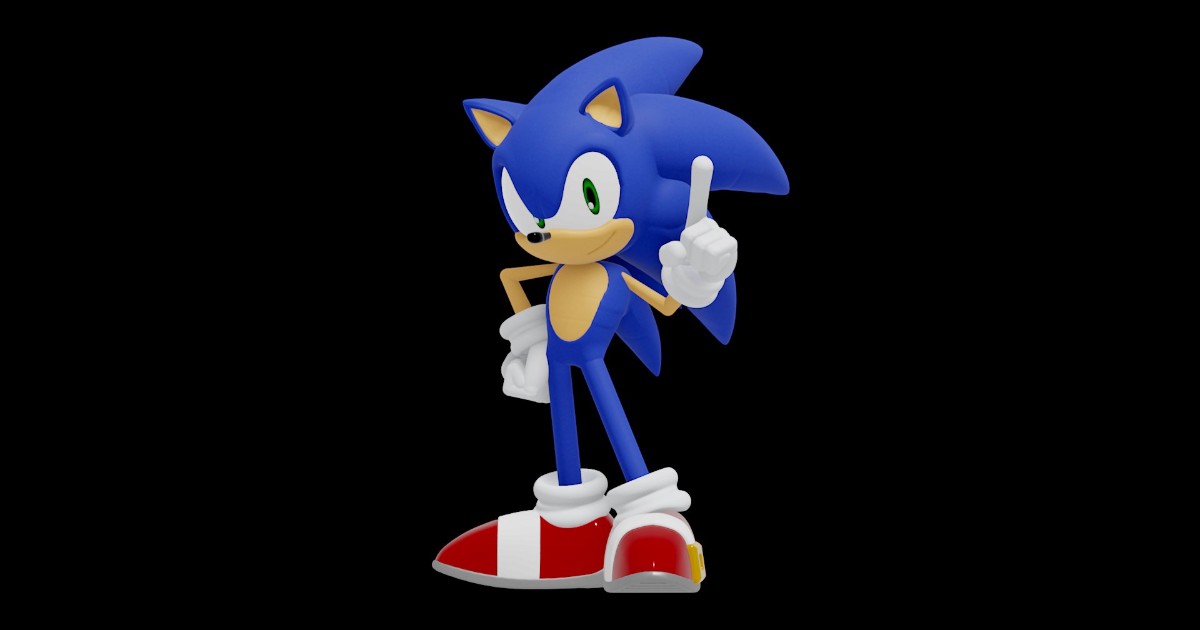 Sonic the Hedgehog CGI Model | Indreams - Dreams™ companion website