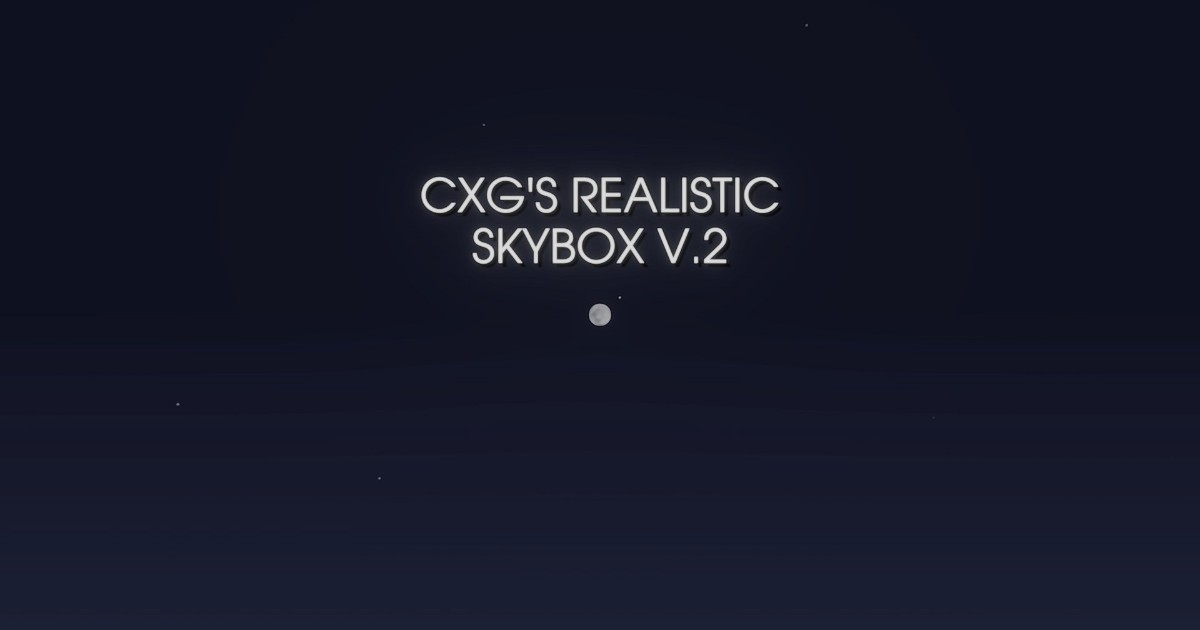 CXG's Realistic SkyBox V.2 (Day & Night Cycle Included) | Indreams - Dreams™ companion website