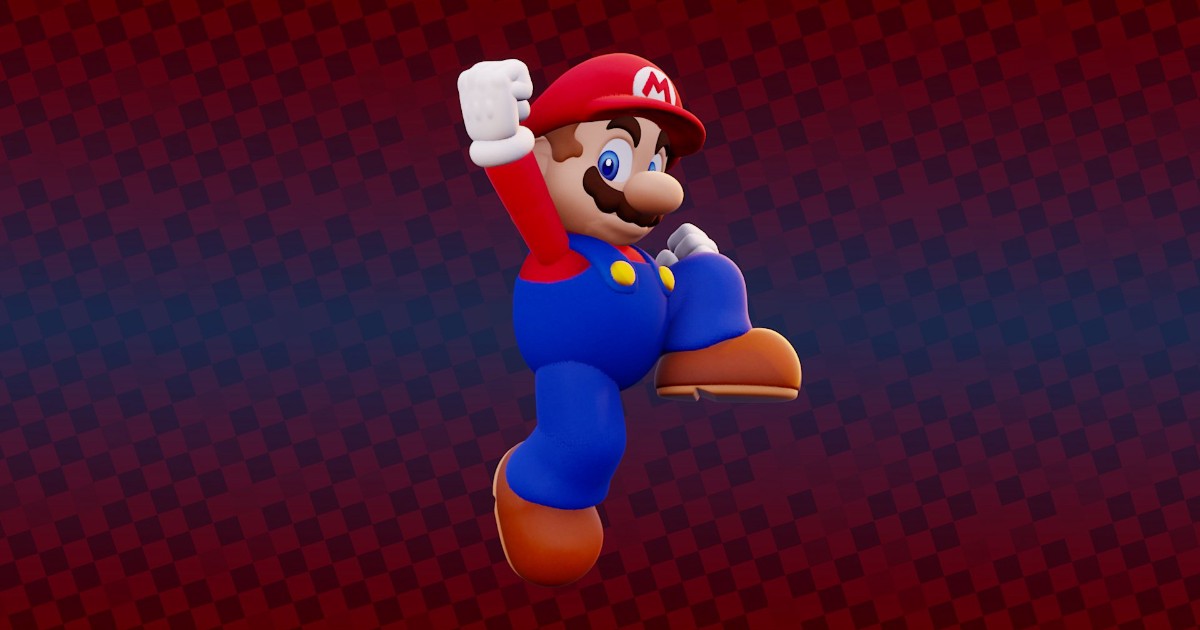 Super Mario Stylized thumbed-up by | Indreams - Dreams™ companion website